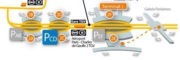 Terminal 2 aéroport Roissy Charles de Gaulle